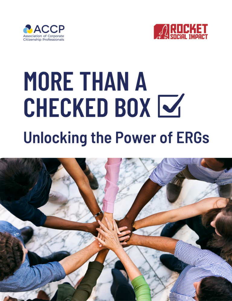 Research & Publications - Association of Corporate Citizenship Professionals