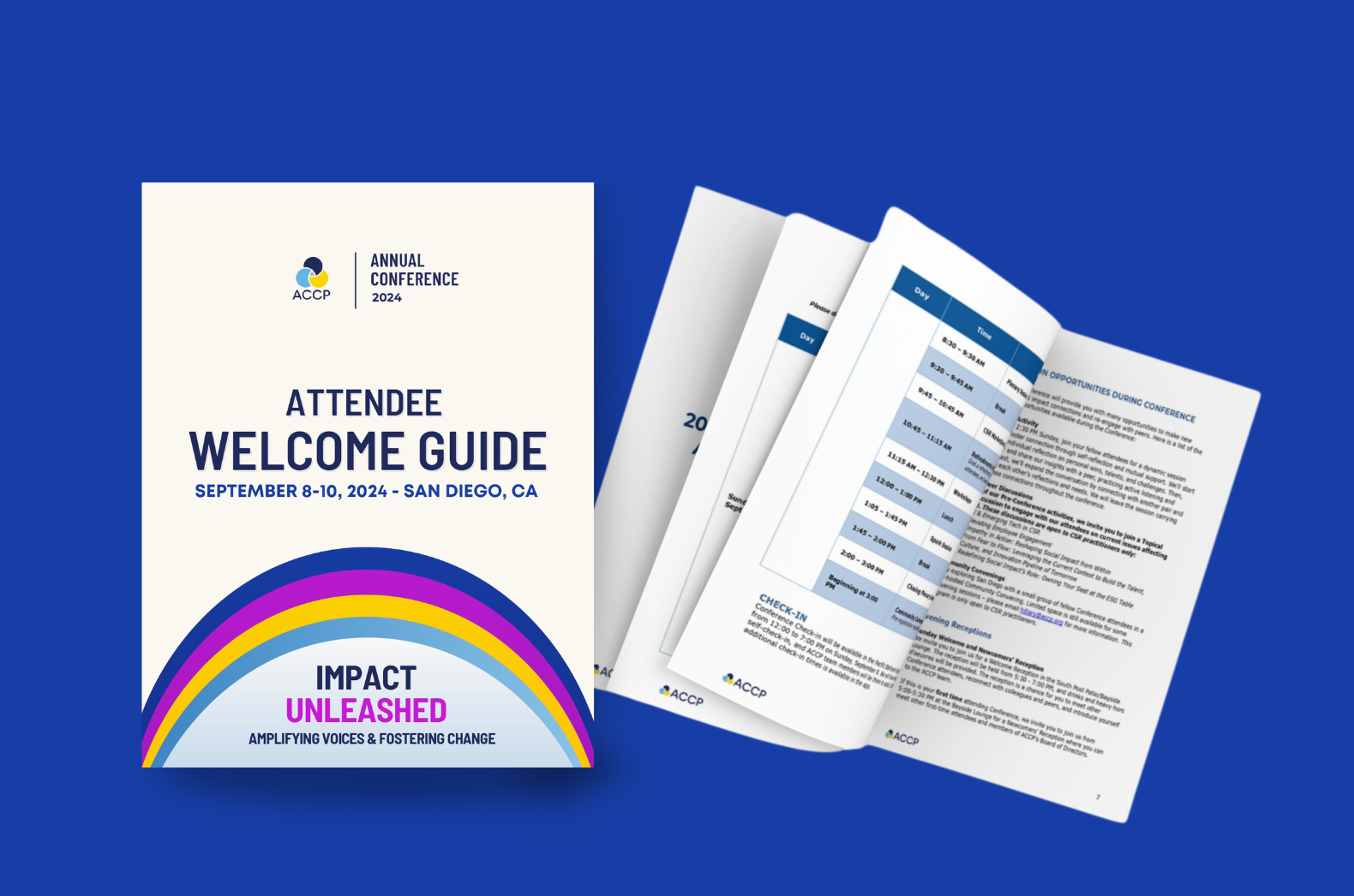Attendee Welcome Guide - Association of Corporate Citizenship Professionals