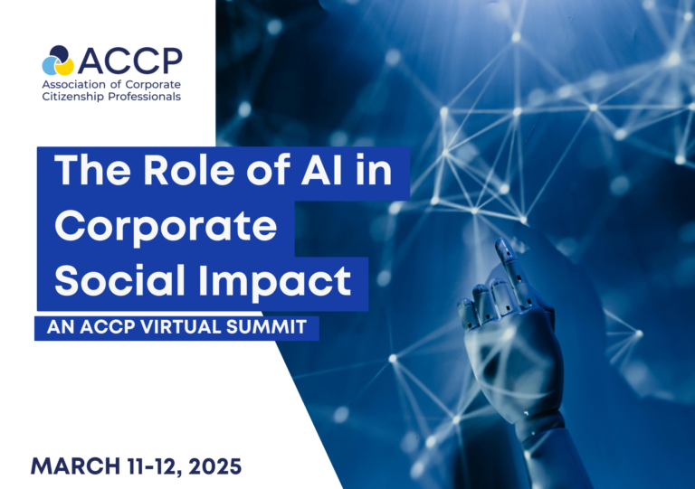 2025 Programs - Association of Corporate Citizenship Professionals